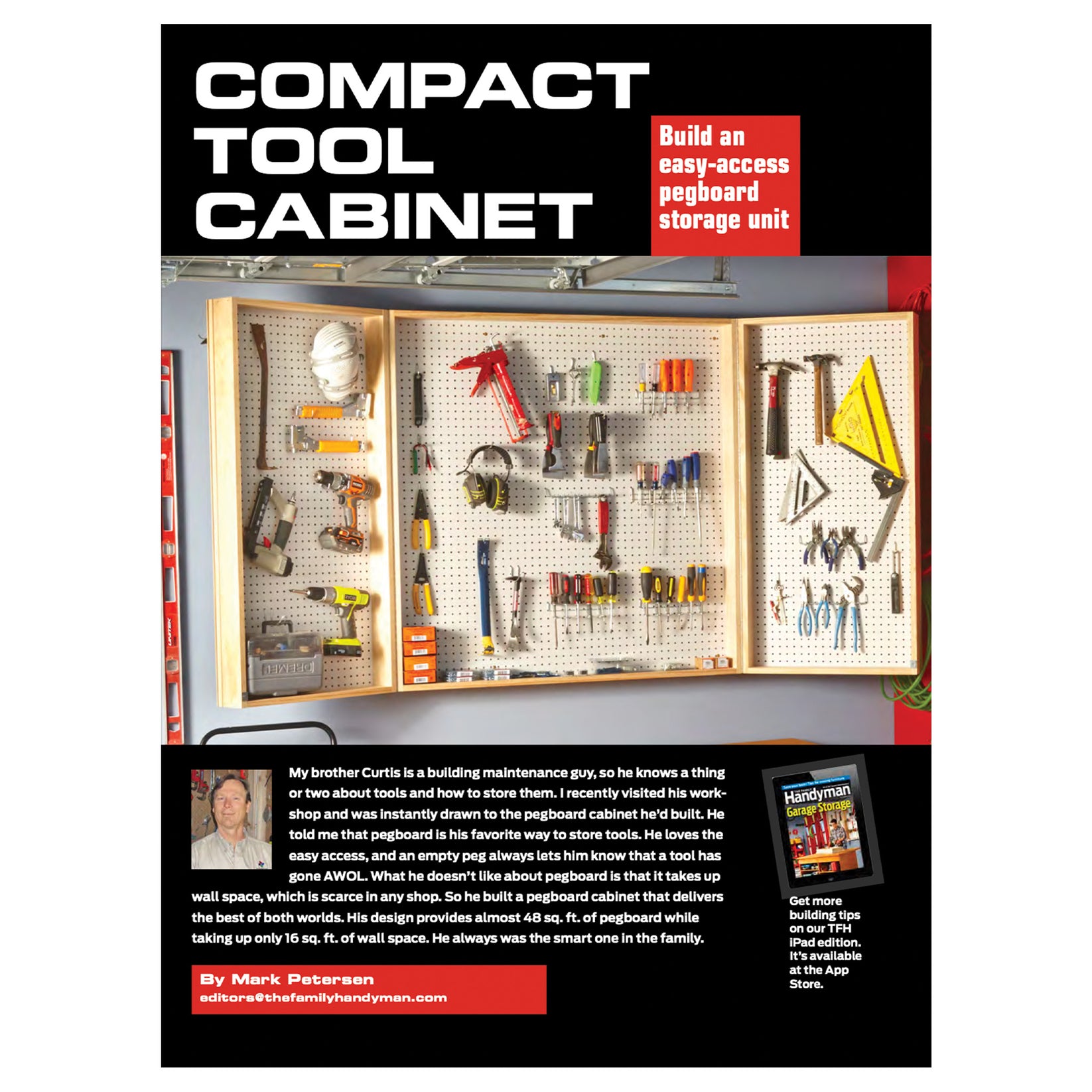 Pegboard Tool Cabinet | Shop Family Handyman – Family Handyman Shop