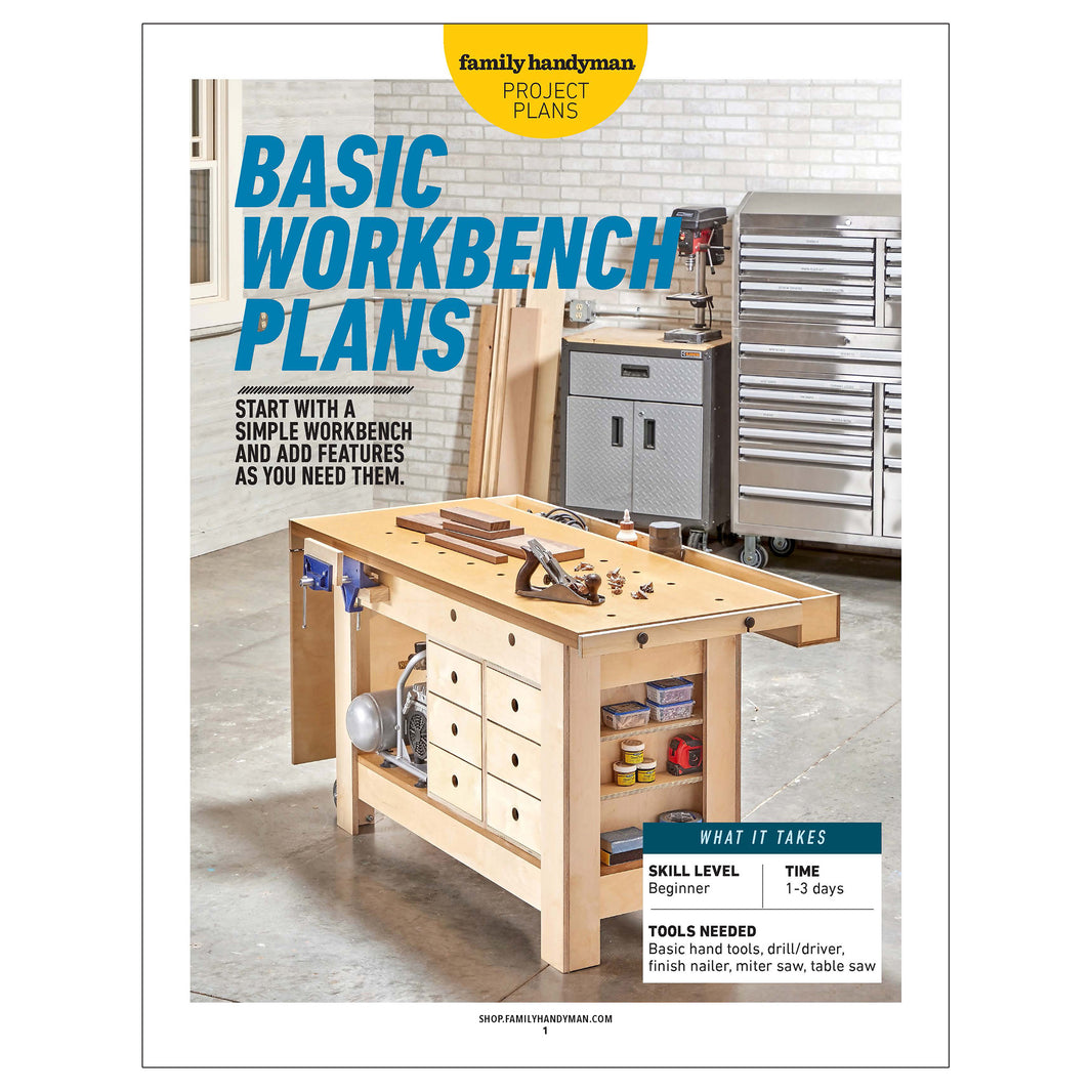 WORKBENCHES – Family Handyman Shop