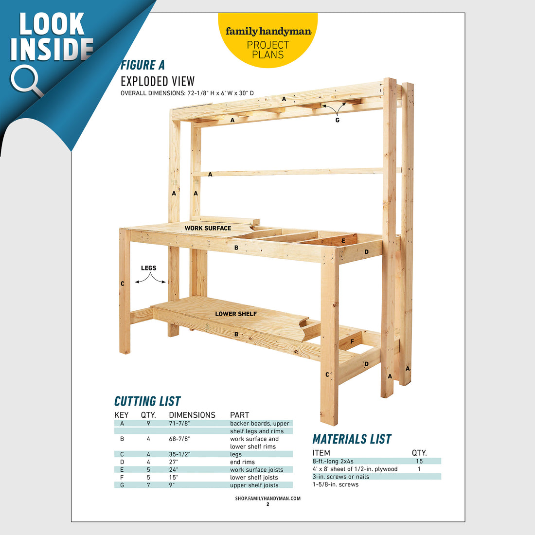 Learn How to Build a Workbench | Shop Family Handyman – Family Handyman ...